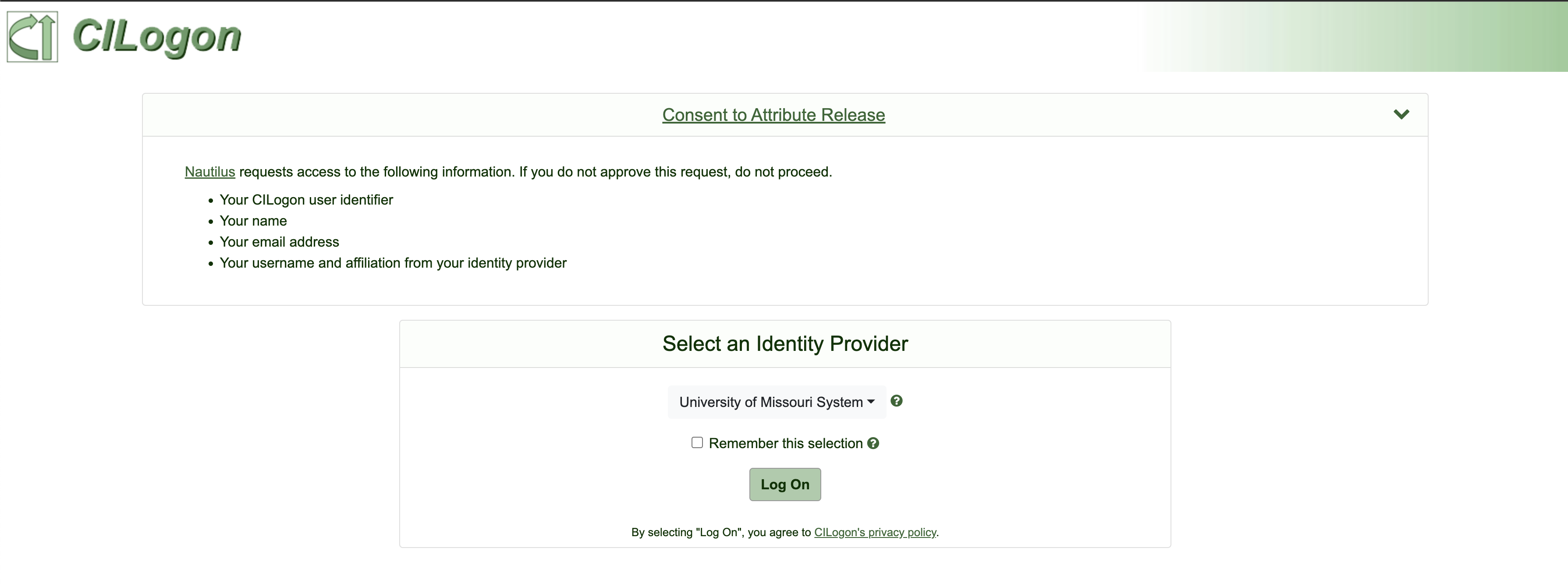 Getting Started - MU-HPDI/nautilus GitHub Wiki