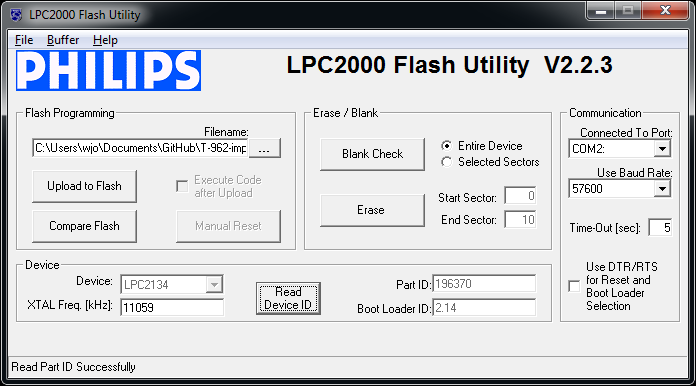 Flashing the LPC21xx controller - UnifiedEngineering/T-962-improvements ...